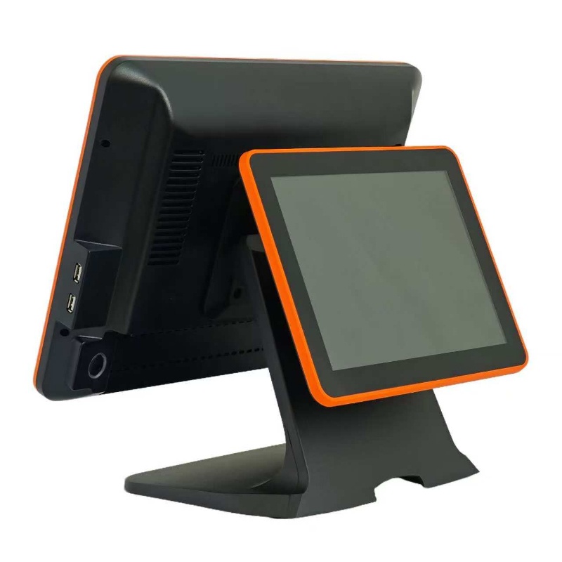 15inch Cash Register with 9.7inch LCD Customer Display Dual Screen POS