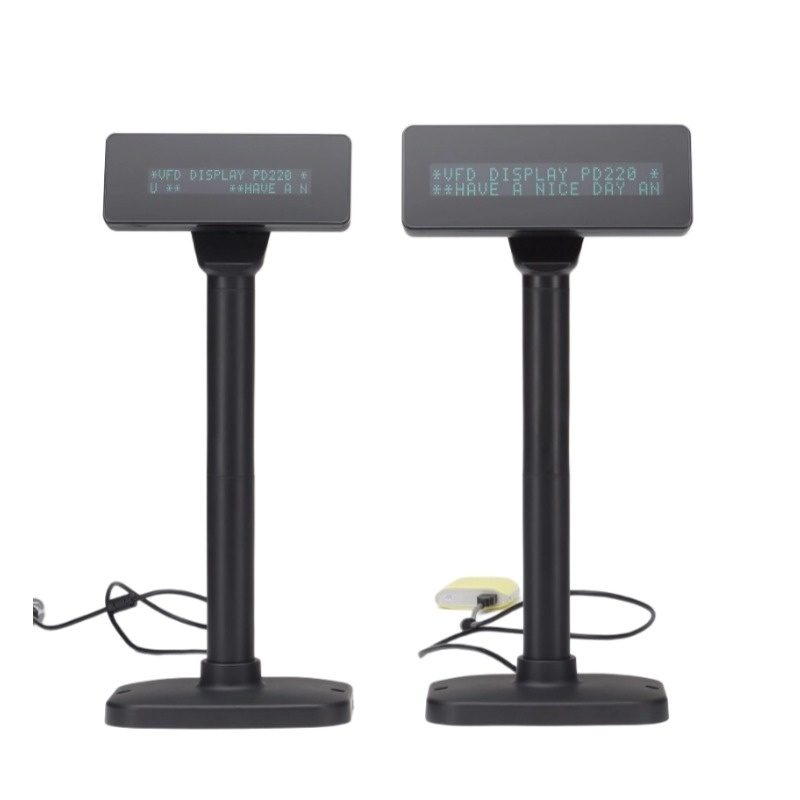 POS System VFD Customer Display 20 Column x 2 lines Two-Line ...