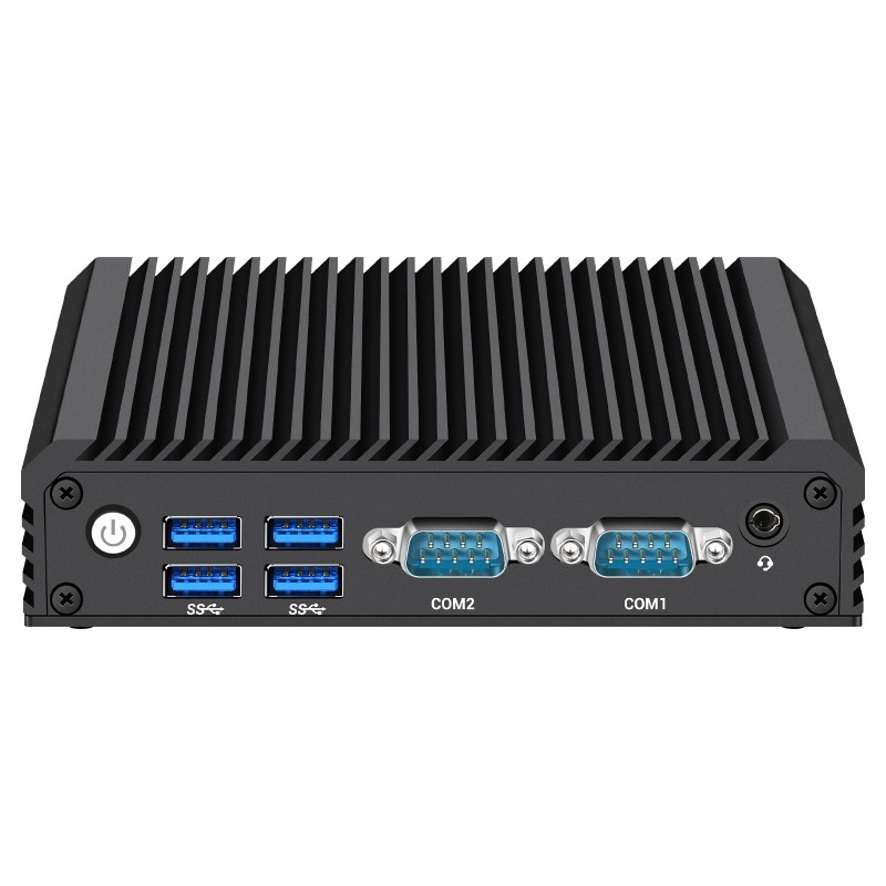 Box PC J6412 Fanless Industrial Mini PC