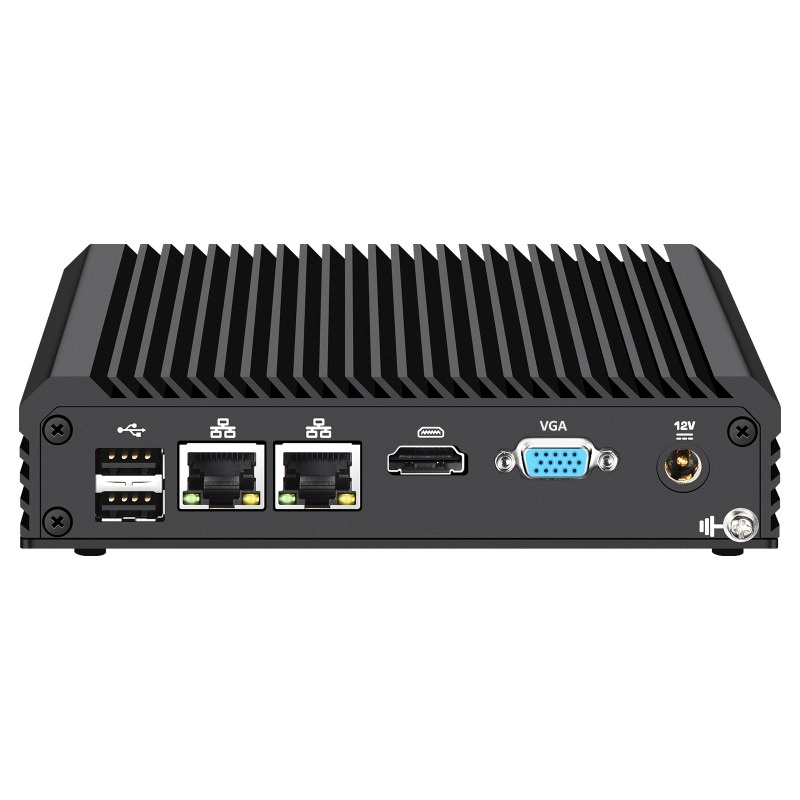 Box PC J6412 Fanless Industrial Mini PC