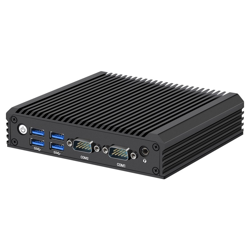 Box PC J6412 Fanless Industrial Mini PC