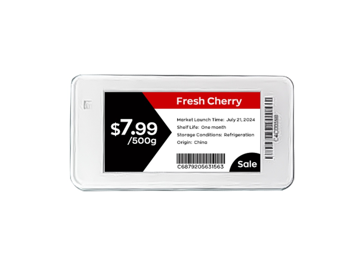 2.66 inch ESL Electronic Shelf Label for Retail & Supermarket