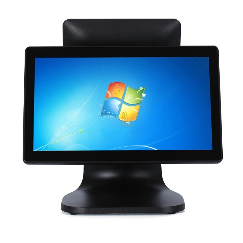 Dual screen pos system for retail shop