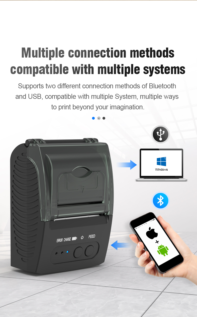 58mm Portable Thermal Printer