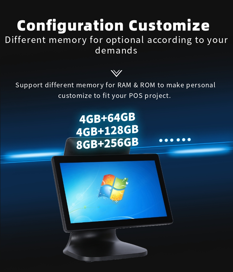 15.6inch Dual Screen POS Systems