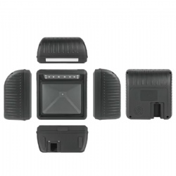 Fast decoding square barcode scanner with megapixels 2D barcode ...